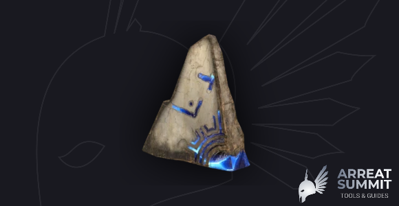 Fragment of the Enigma - Unique Rune Stone